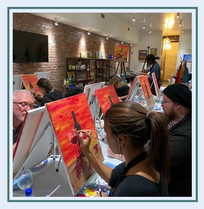 Private Painting Classes in Los Angeles, CA — The Artsy Backyard
