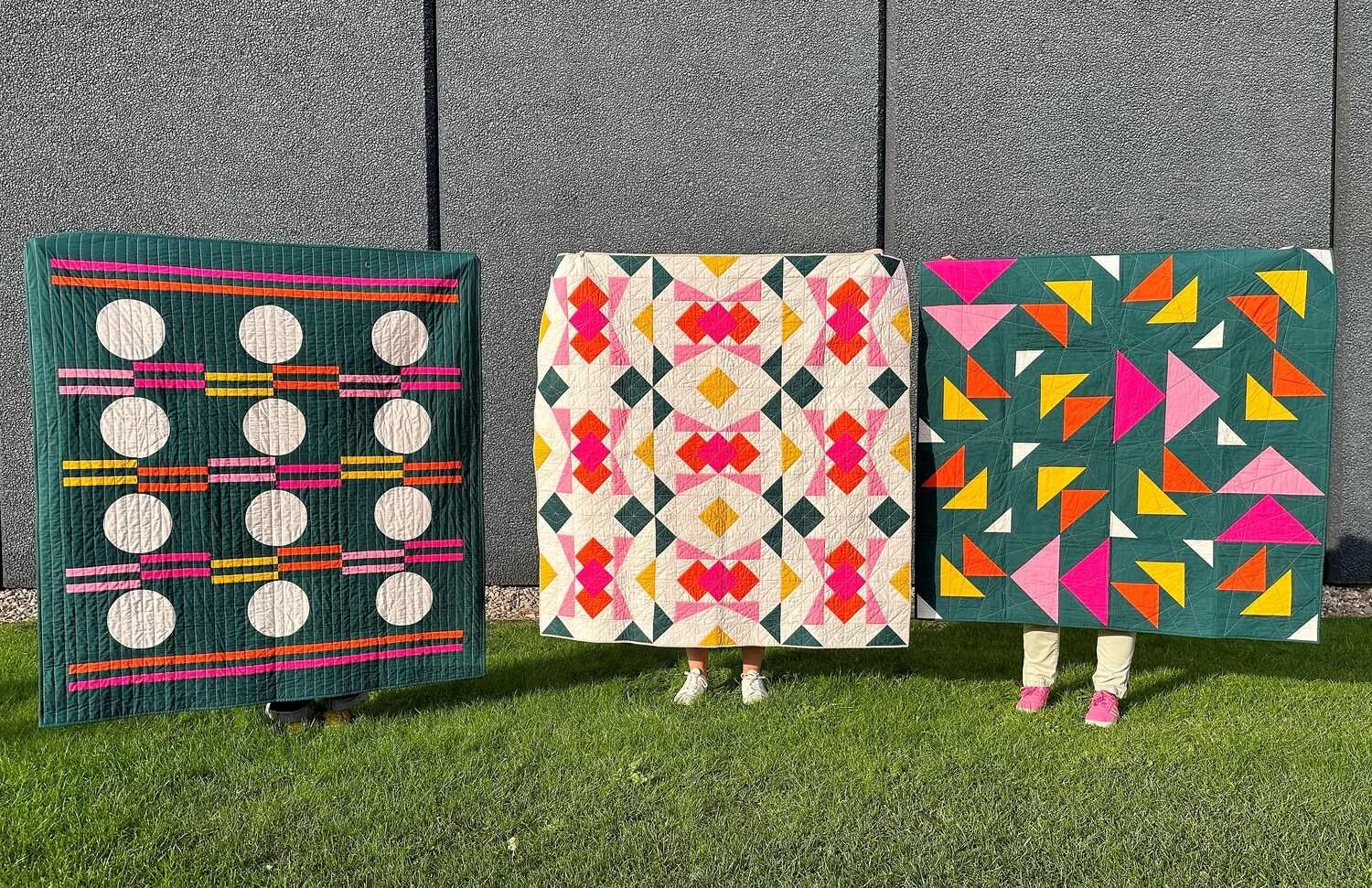 Introducing the new Shape Up quilt pattern bundle for modern quilters ...