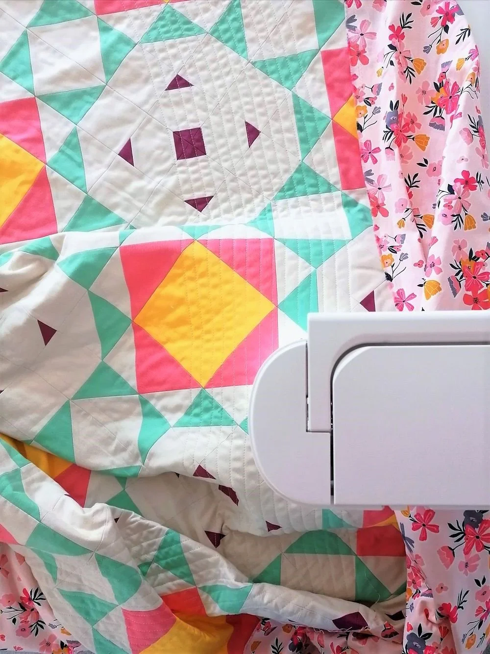 Minton Quilt and Minton Max Quilt - Bundle of Two Modern Quilt Patterns ...