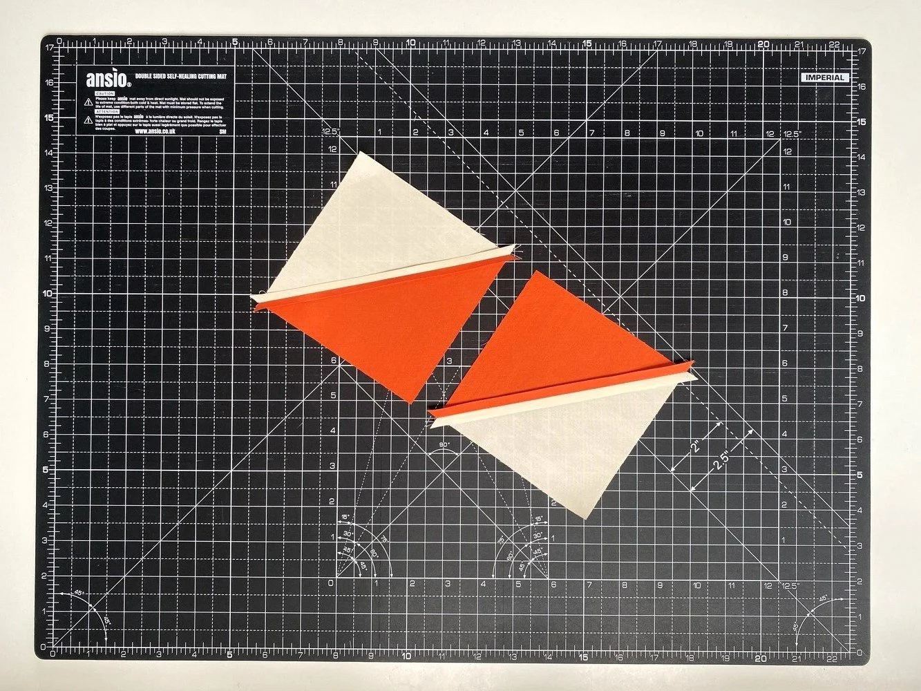 Beginners' guide to half-square triangles (HSTs) for patchwork quilts and quilted projects ...