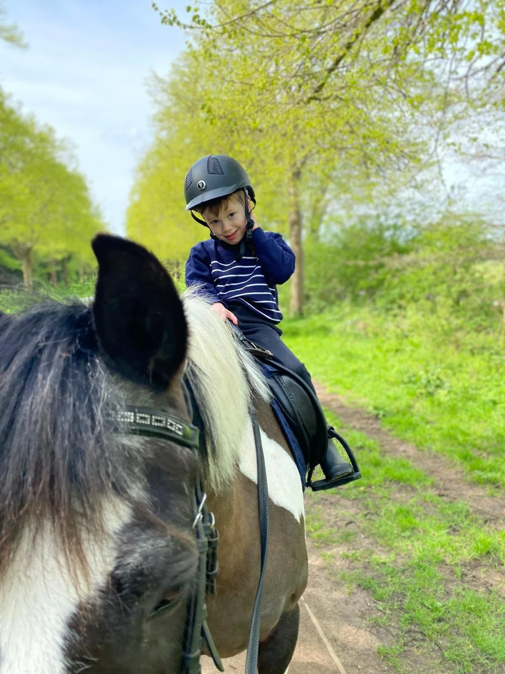“I realised my cheeks were hurting because I was beaming too.”