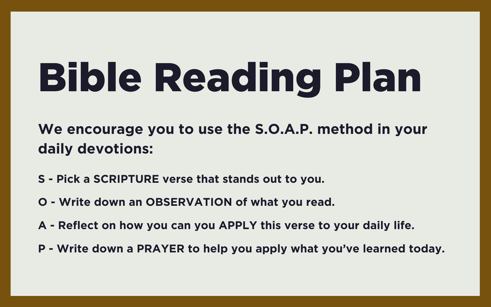 Devotionals - Spiritual Reformation — PORTICO Community Church