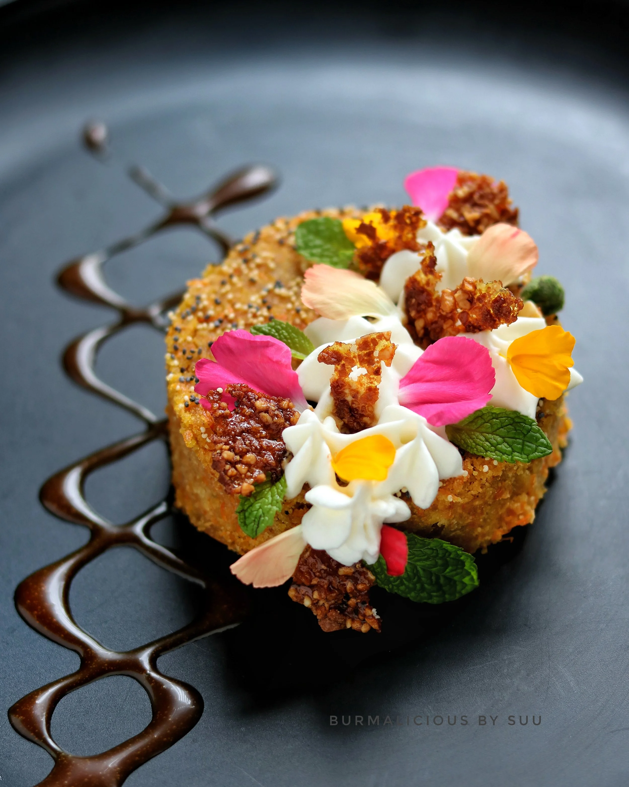 Carrot Semolina Cake — Burmalicious by Suu