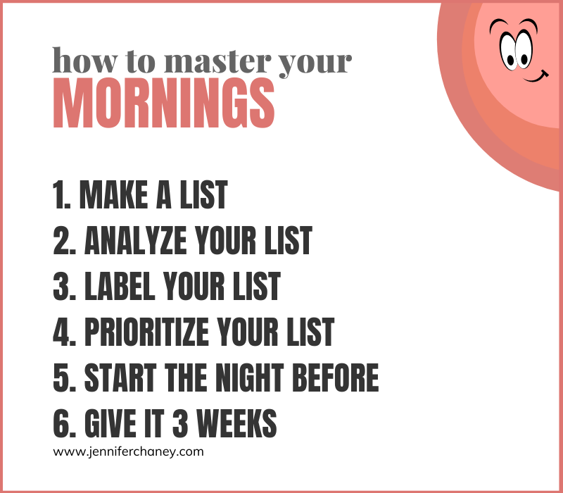 How To Create A Productive Morning Routine For Busy Moms — Jennifer ...