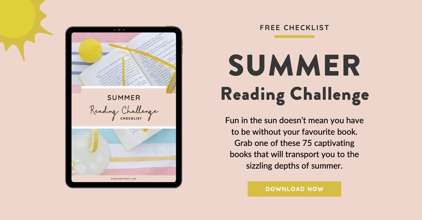 Summer Reading Challenges to Keep You Hooked All Season — On Book Street