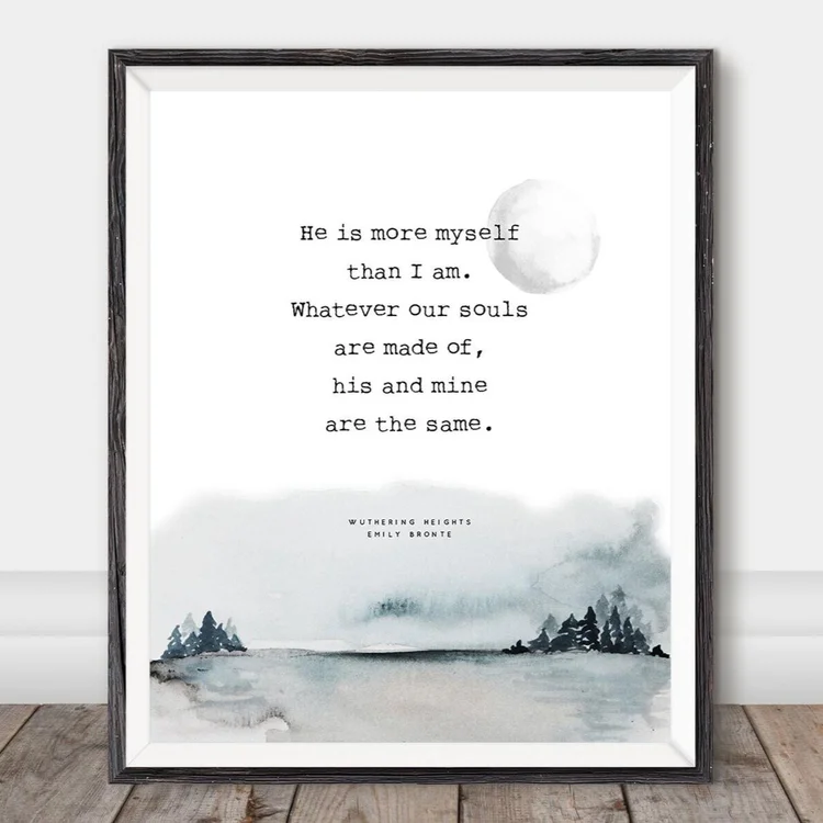 Wuthering Heights Bookmarks Printable — On Book Street
