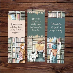 Bookish Travel Bookmarks Printable — On Book Street