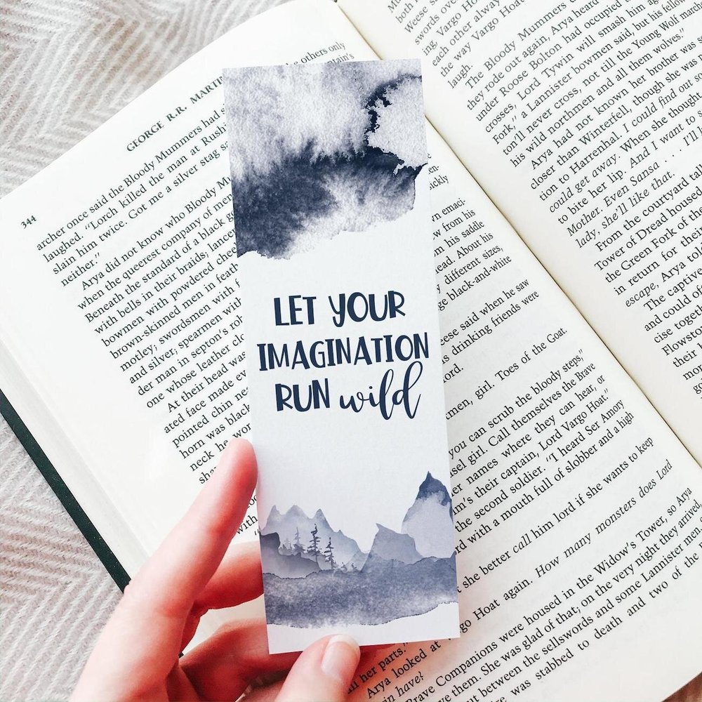 Inspirational Bookmarks Printable Floral — On Book Street