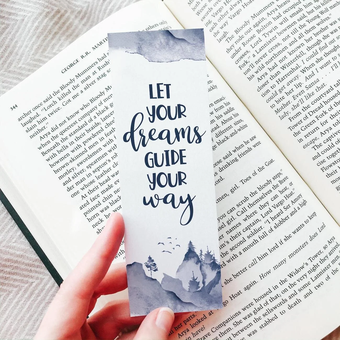 Spring Bloom Bookmarks Printable — On Book Street