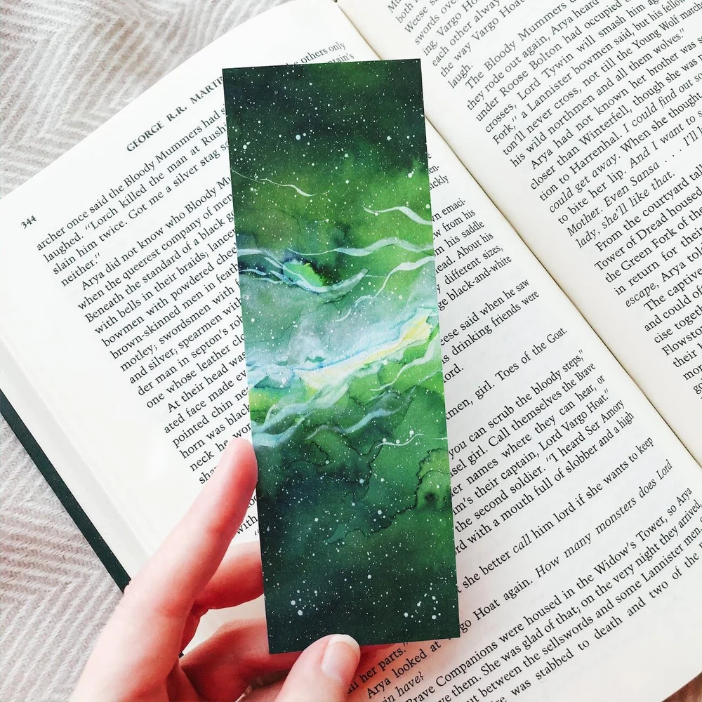 Watercolour Bookmarks Printable — On Book Street