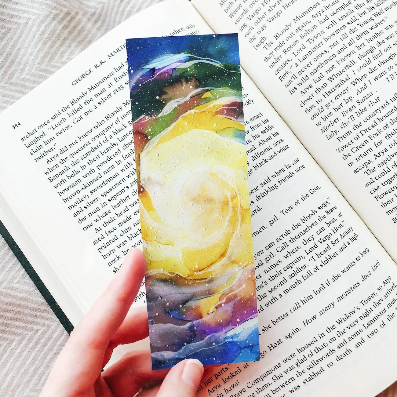 Watercolour Bookmarks Printable — On Book Street