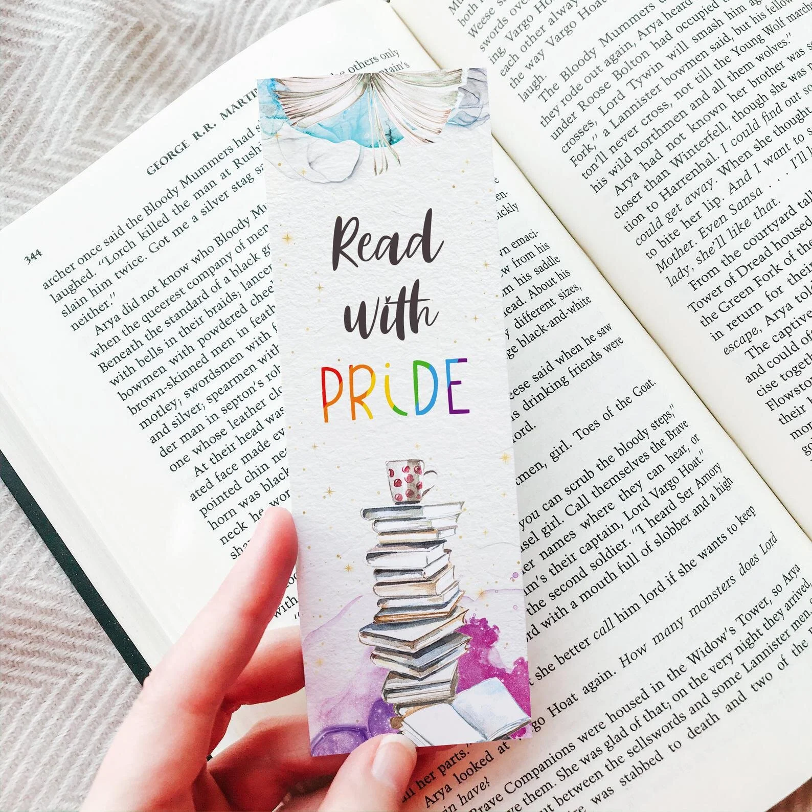 Reading Bookmarks Printable — On Book Street