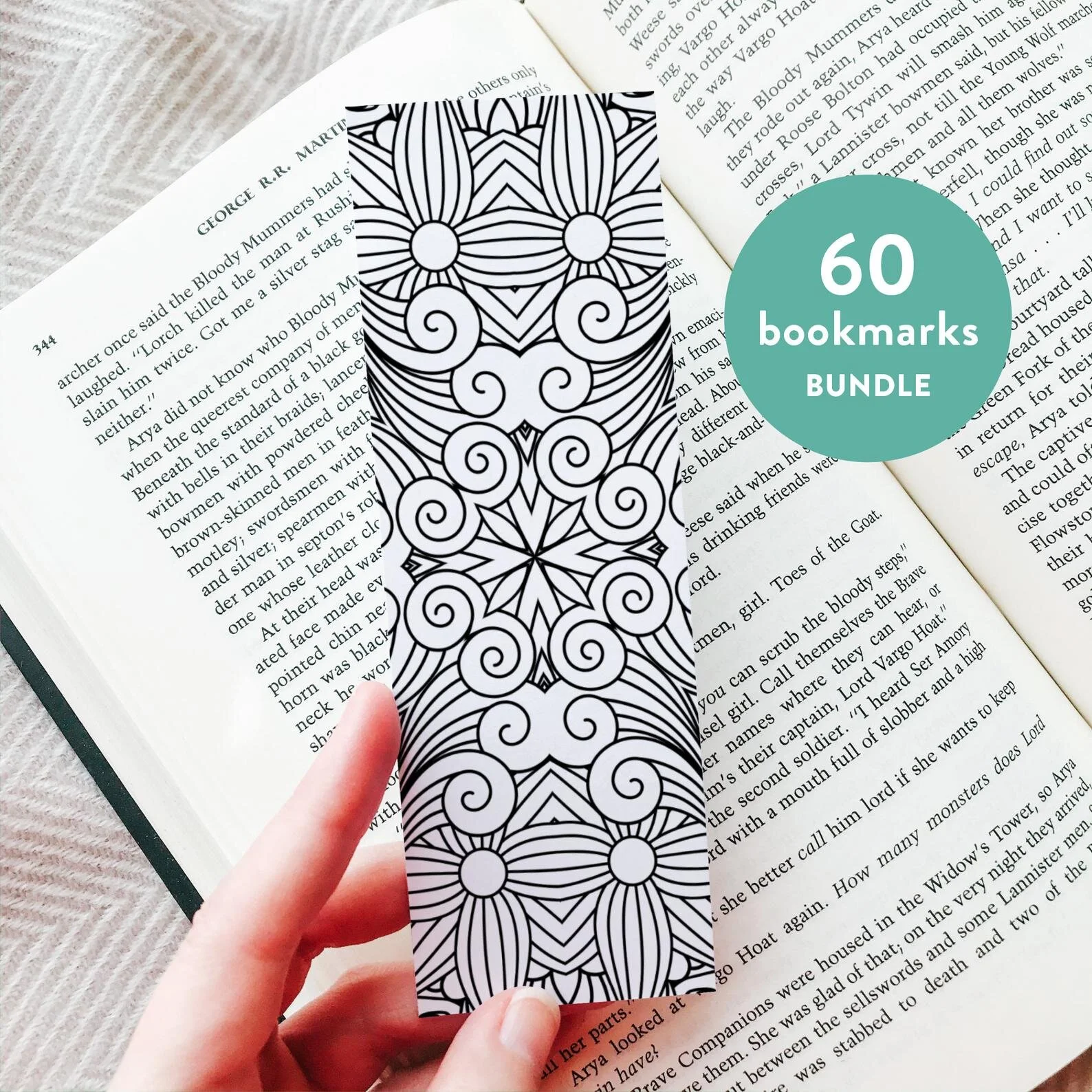 Colouring Bookmarks Bundle — On Book Street