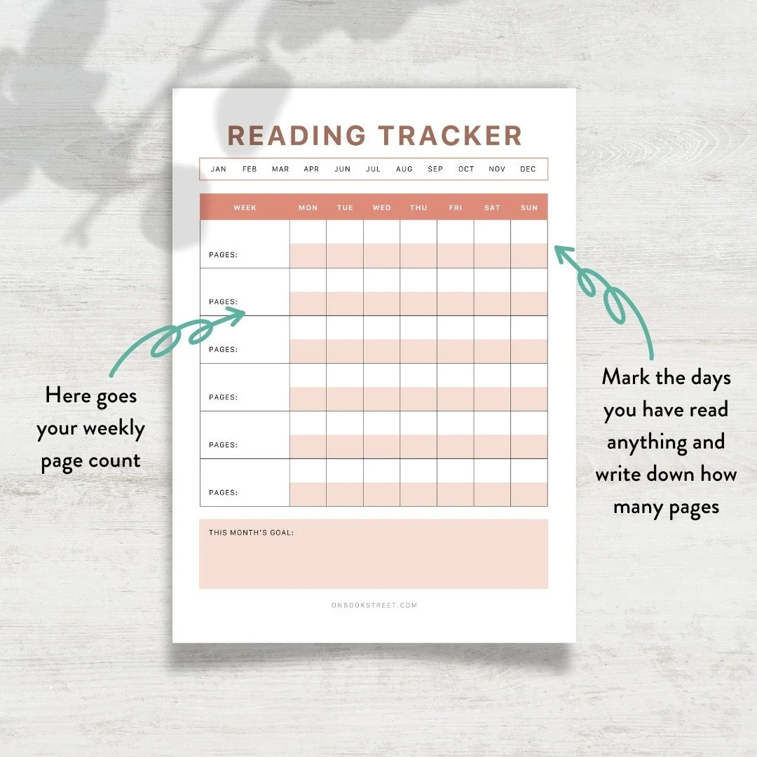 Book Club Planner Printable — On Book Street