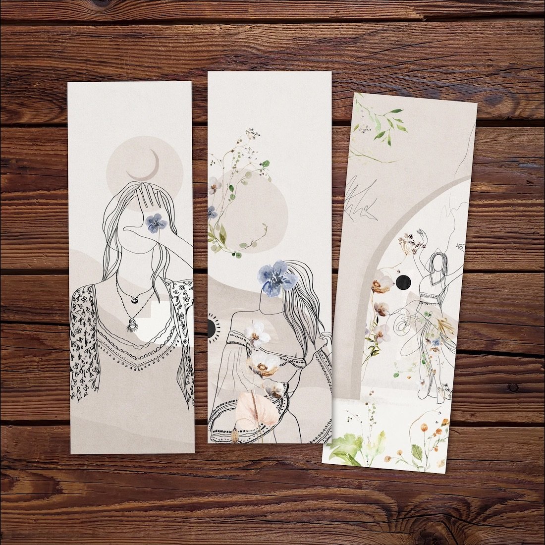 Inspirational Bookmarks Printable Floral — On Book Street