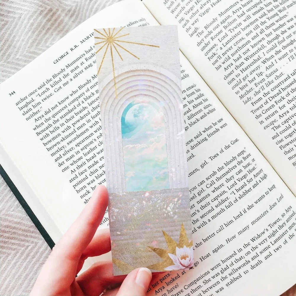 Abstract Bookish Bookmarks Printable — On Book Street