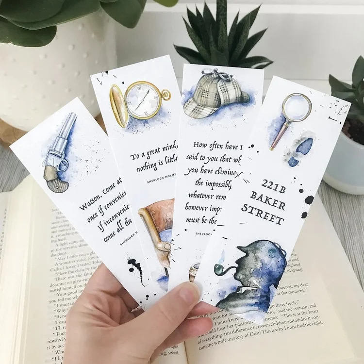 Sherlock Holmes Birthday Card Printable — On Book Street