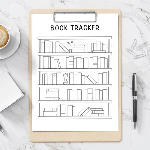 Daily Writing Tracker Printable — On Book Street