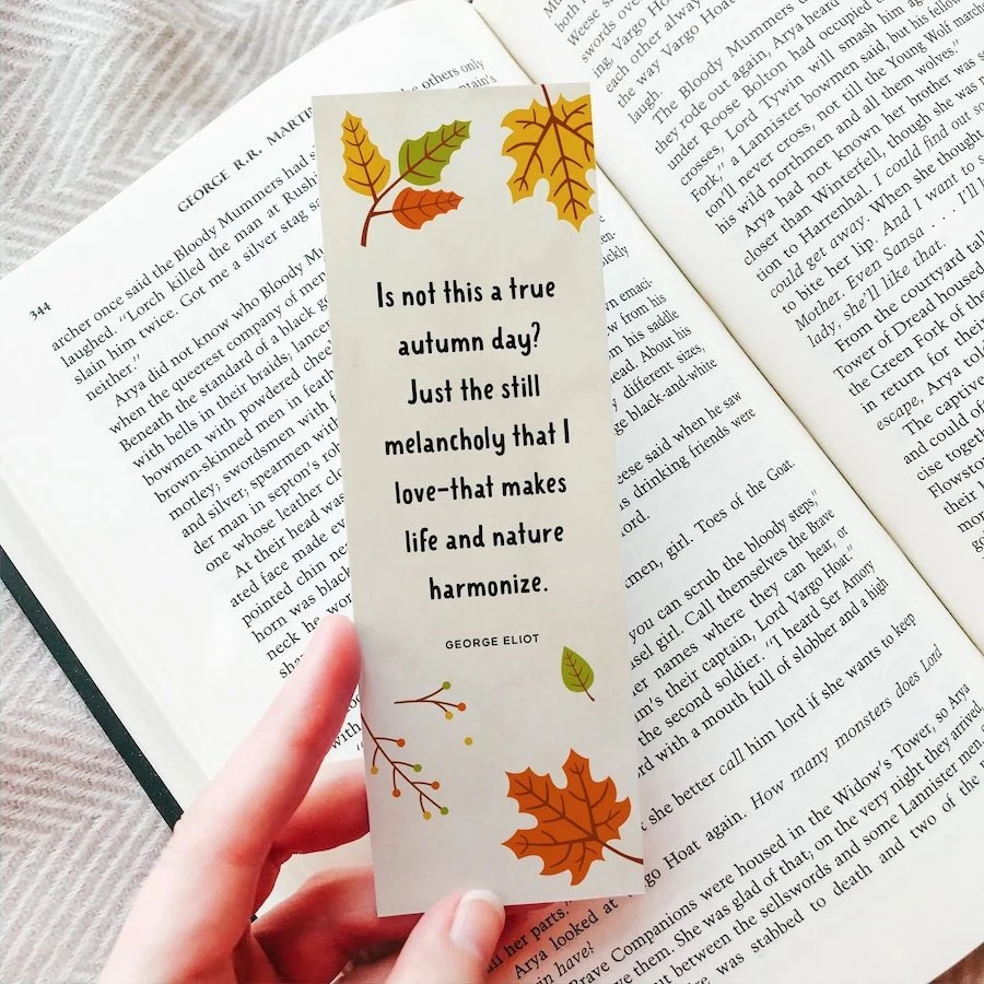 Jane Eyre Bookmarks Printable — On Book Street
