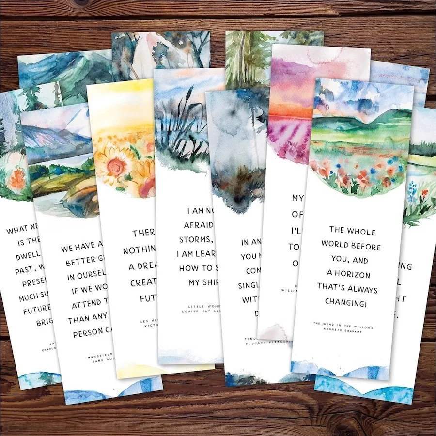 Jane Eyre Bookmarks Printable — On Book Street