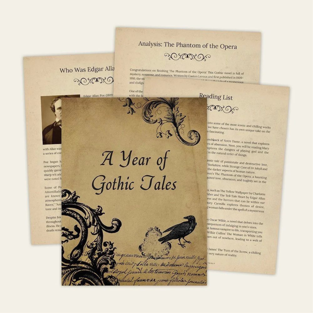 Gothic Horror Printable Bookmark Bundle — On Book Street