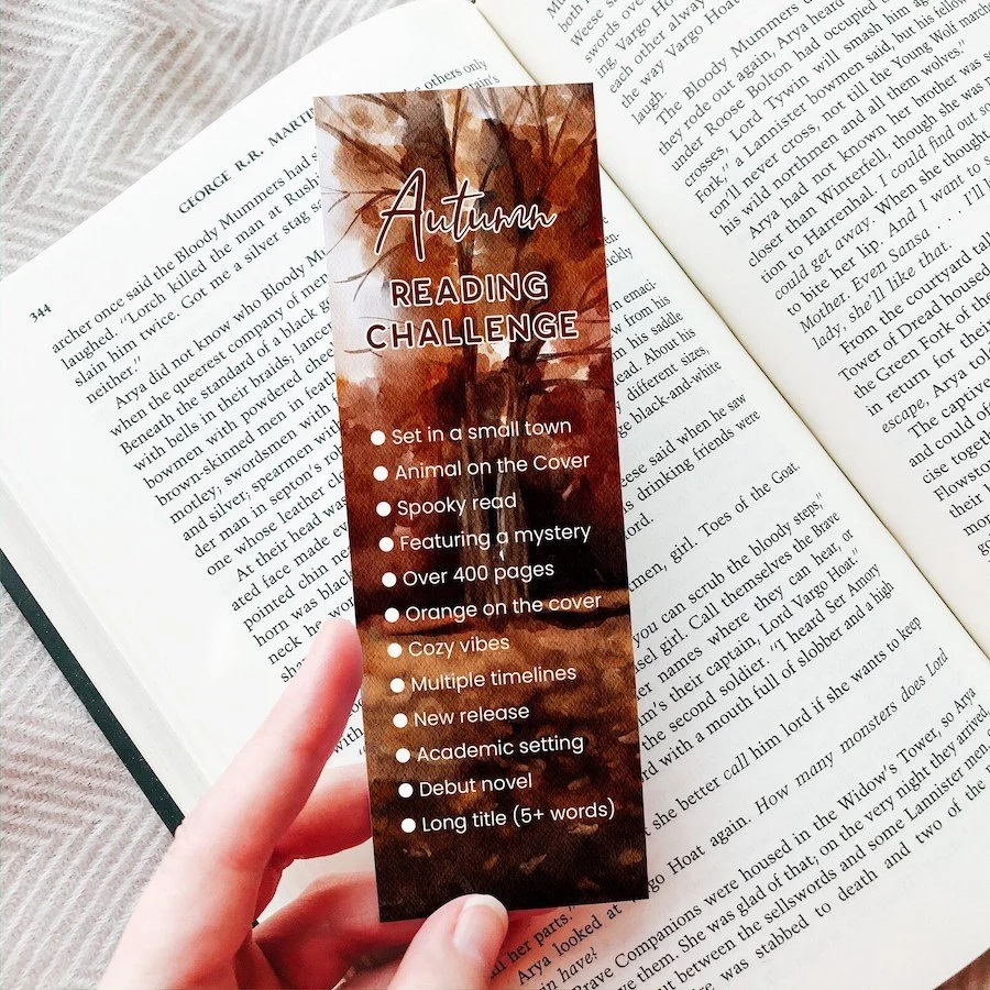 Autumn Reading Challenge — On Book Street