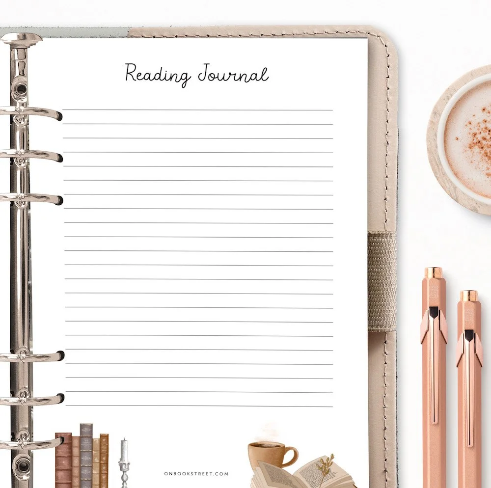 Book Review + Reading Log Printable — On Book Street