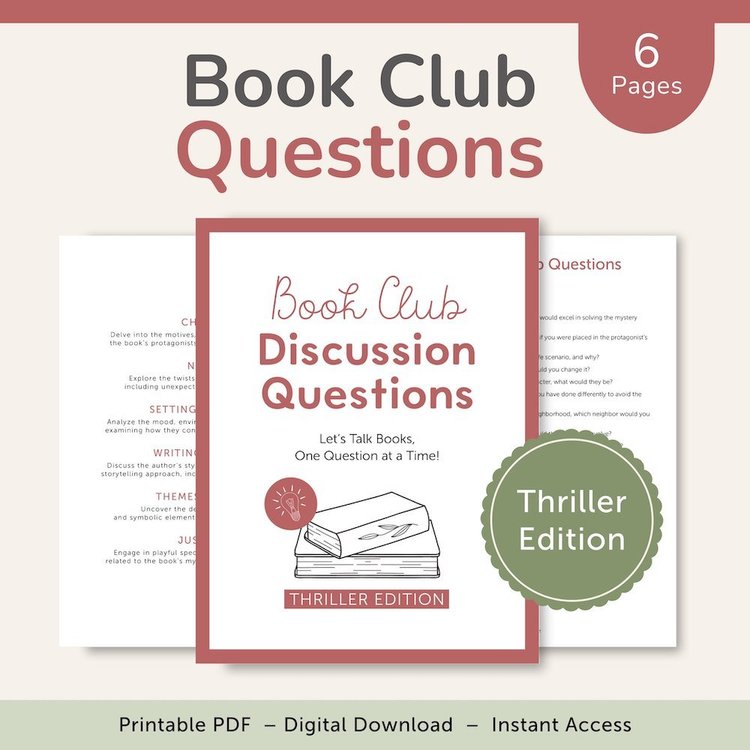 150 Book Club Questions — On Book Street