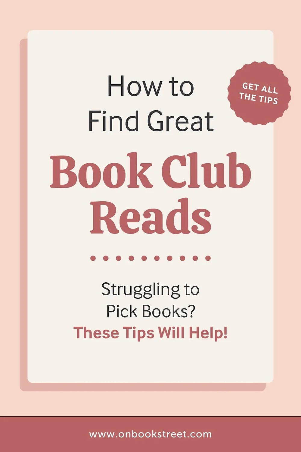 Choosing the Perfect Book Club Book: Tips for Picking Discussion-worthy ...