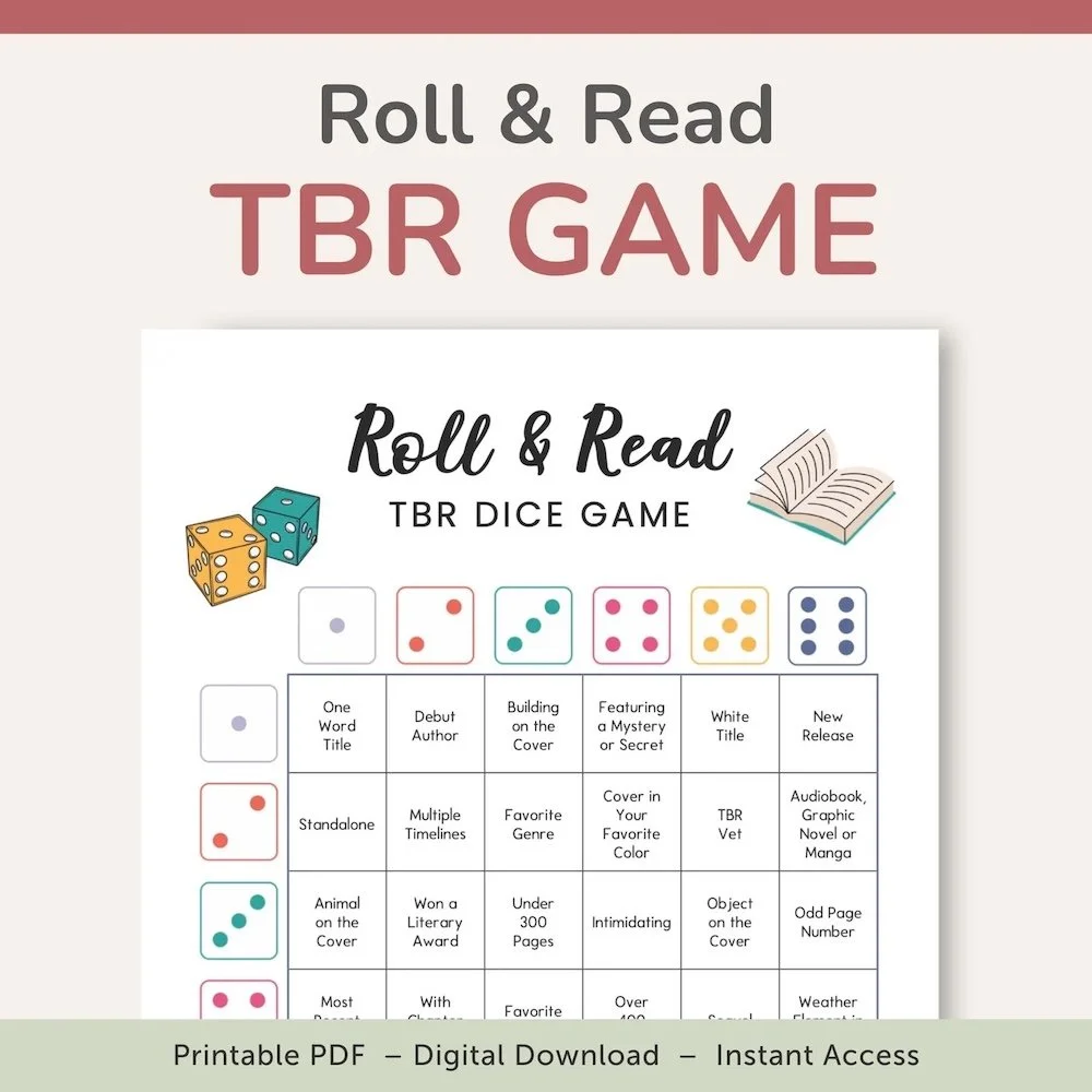 Printable TBR Game Cards — On Book Street