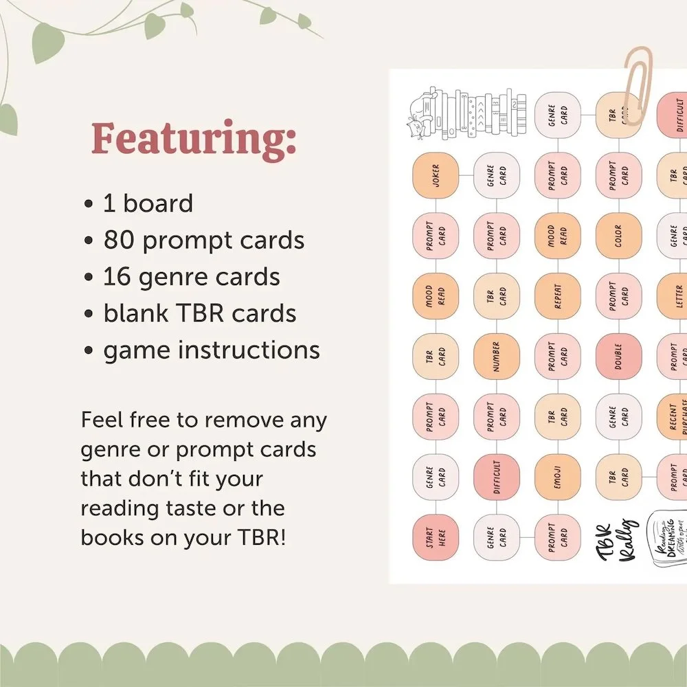 TBR Jar Reading Prompts — On Book Street