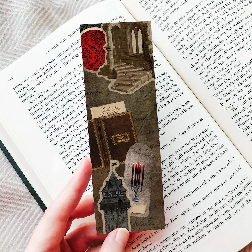 Floral Skull Bookmark Printable — On Book Street