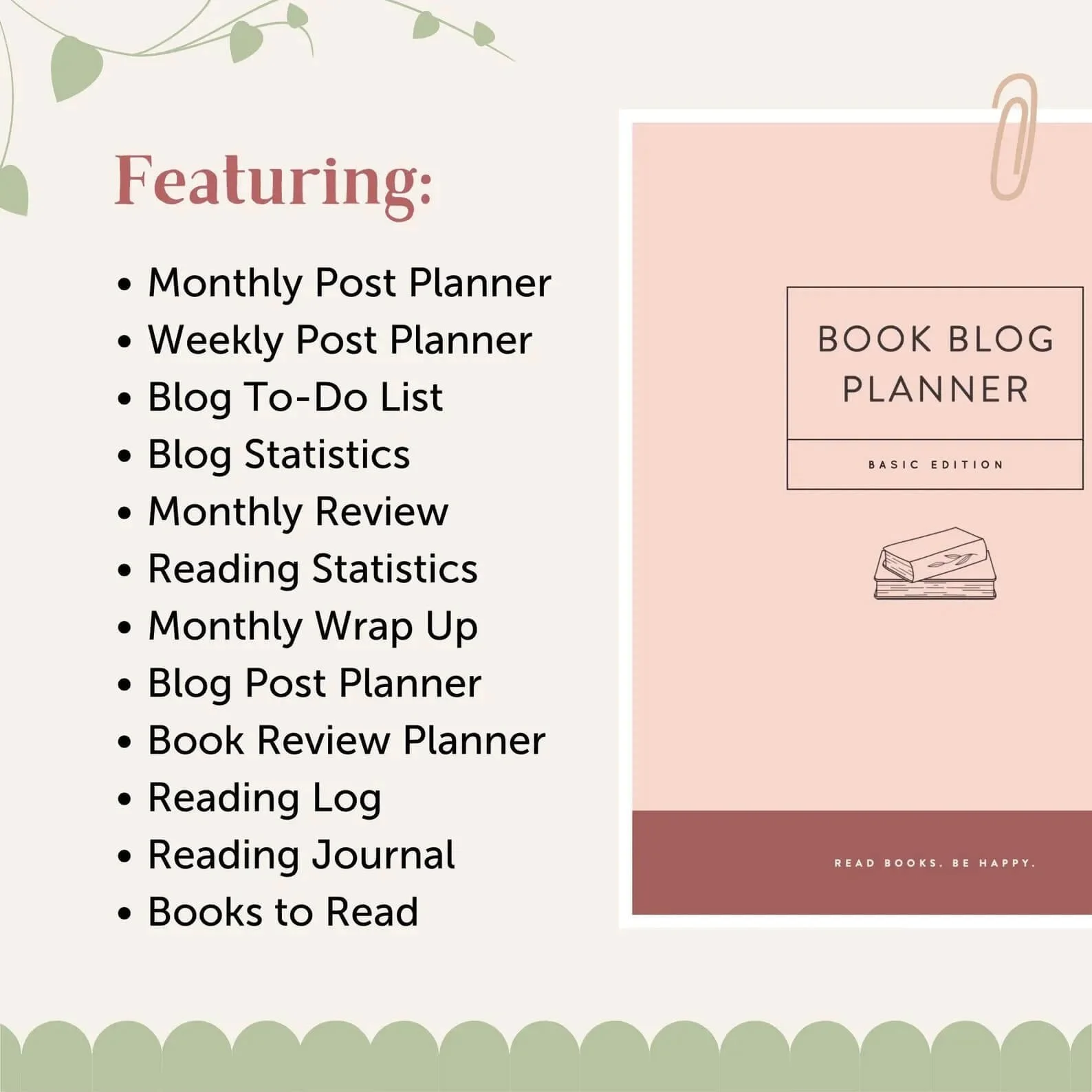 Book Blog Planner – Complete Edition — On Book Street