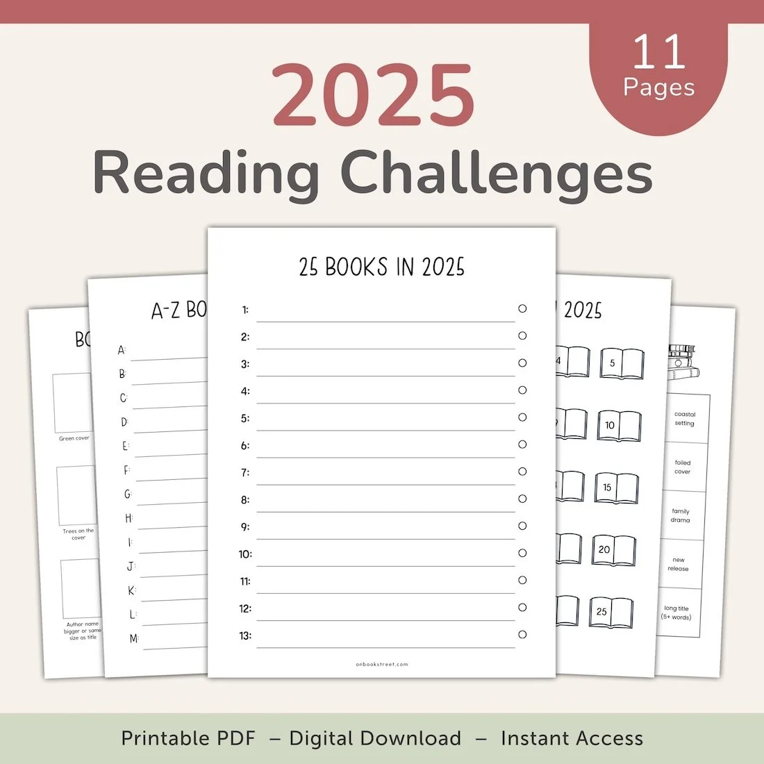Summer Reading Challenge Bundle — On Book Street