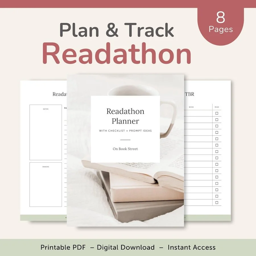 Book Club Planner Printable — On Book Street