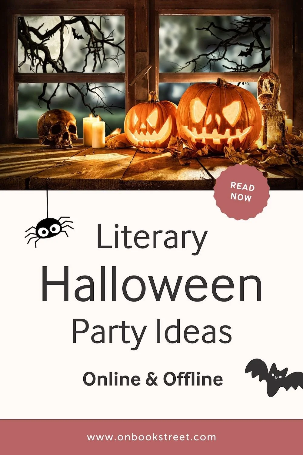 How to Host a Literature Themed Halloween Party – Online or Offline ...