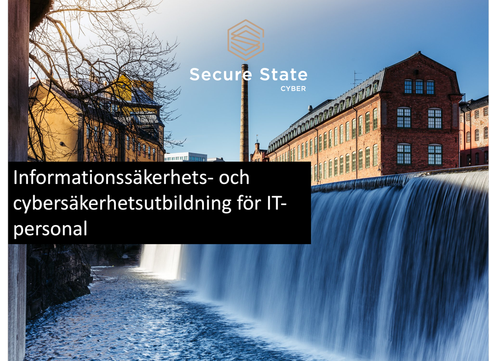 E-learning i Informationssäkerhet för er organisation — Secure State Cyber
