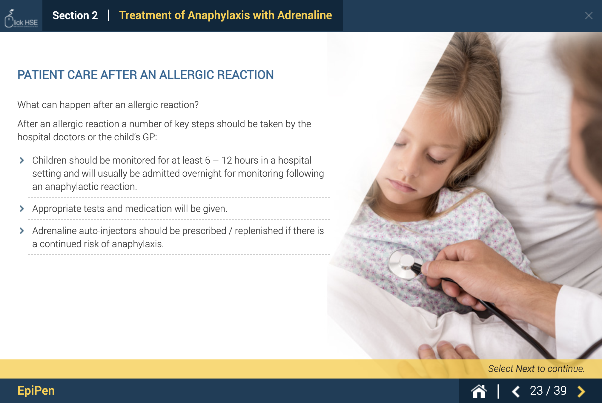 Anaphylaxis Training | ClickHSE Online Course
