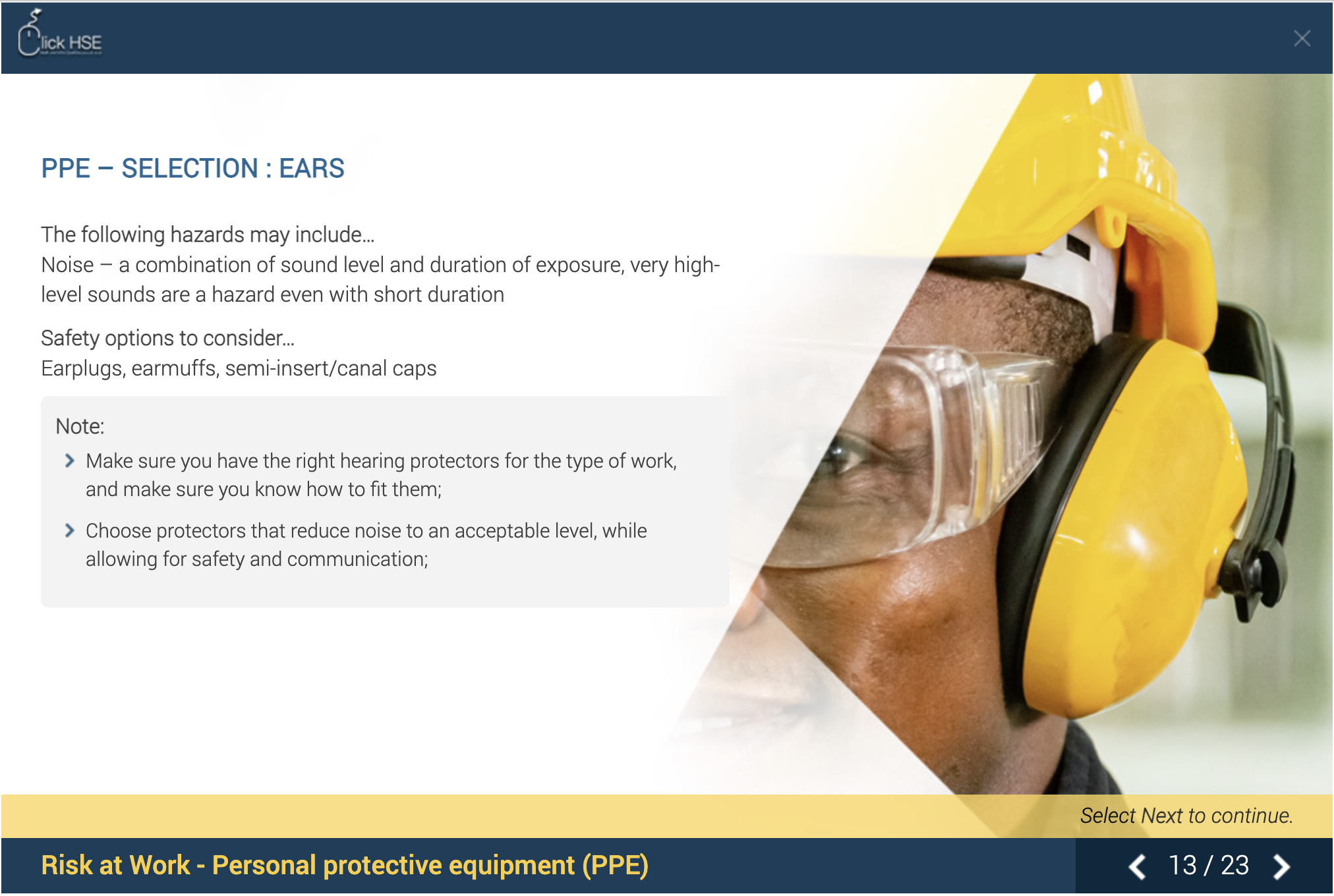 PPE Training | ClickHSE Online Course