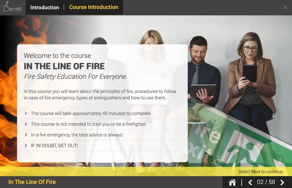 Fire Safety Ireland Online Training Course | ClickHSE