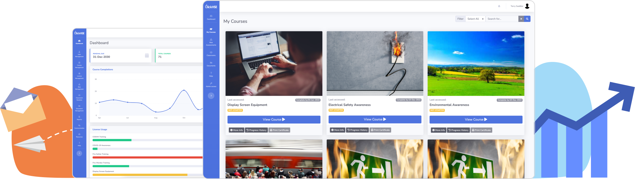 Where do I login to ClickHSE