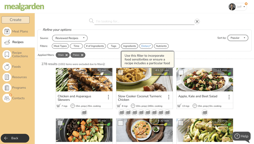 Best Meal Planning Software For Nutritionists — Stephanie Long ...