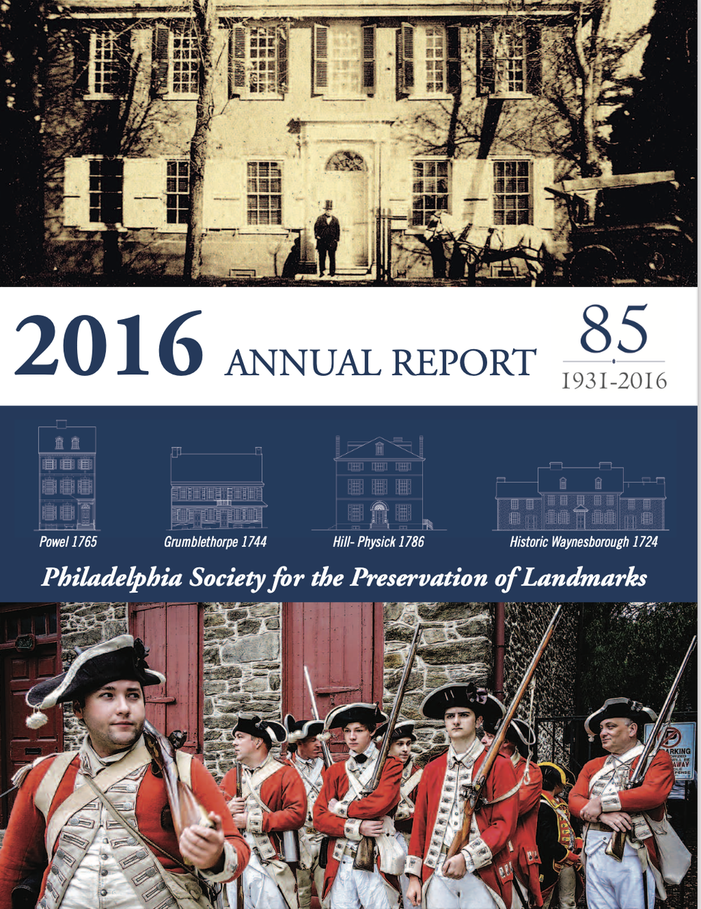 ANNUAL REPORTS — Philadelphia Society for the Preservation of Landmarks
