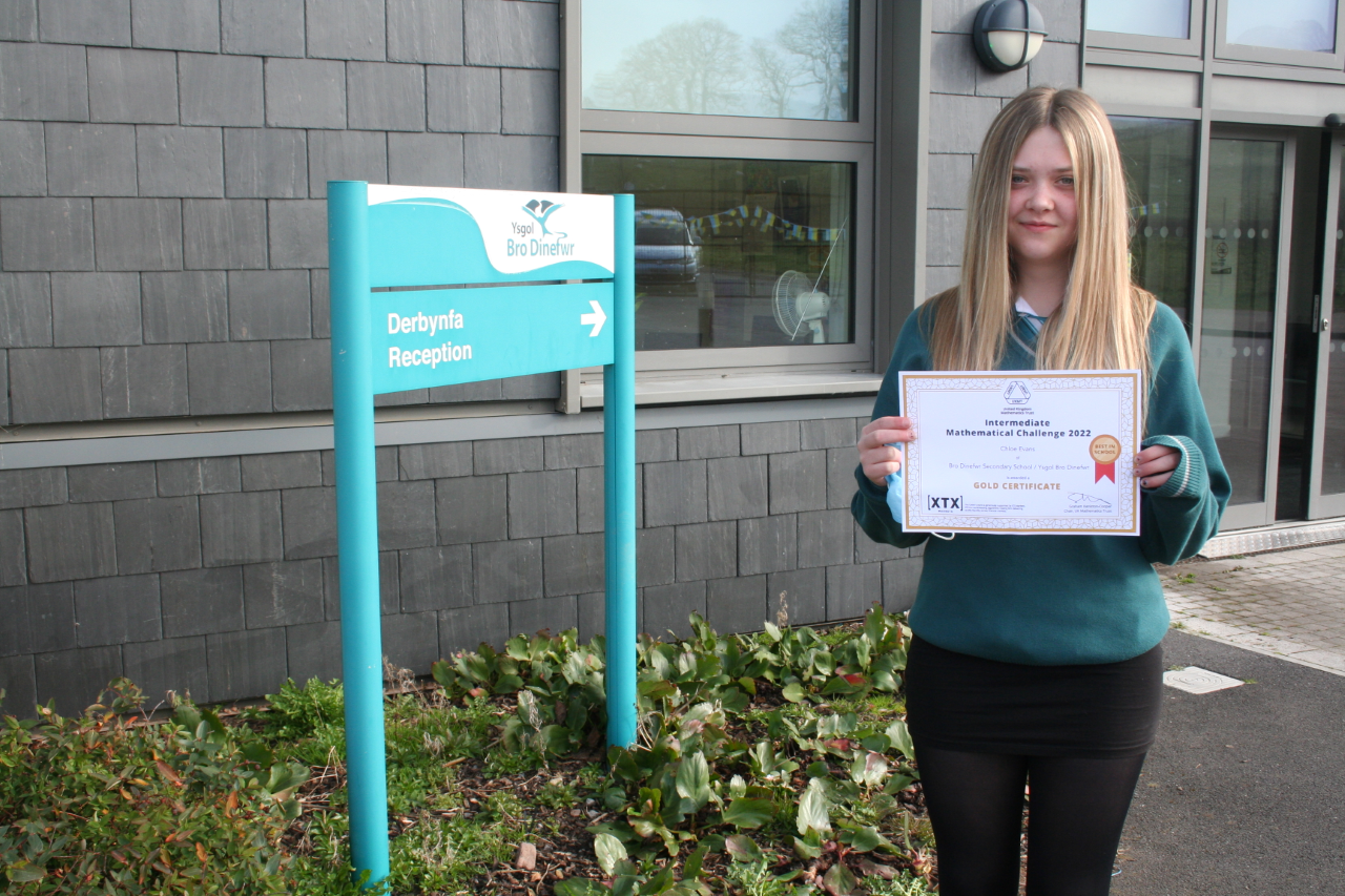 maths success! — Ysgol Bro Dinefwr