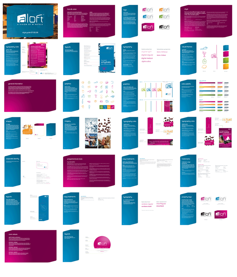 ALOFT HOTELS BRANDING — NAOTO ONO CREATIVE Multidisciplinary Creative ...