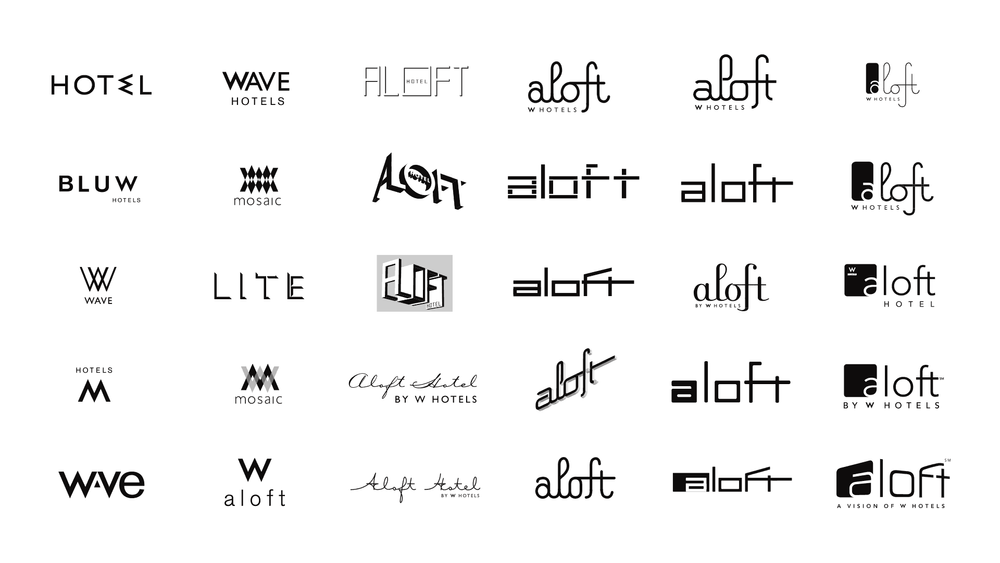 ALOFT HOTELS BRANDING — NAOTO ONO CREATIVE DIRECTOR, FOCUSED ON ...