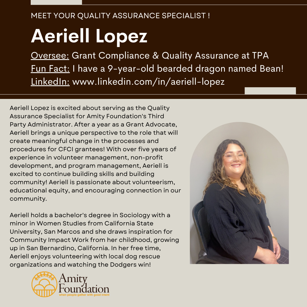 Amity You Meet the Team — Amity Foundation