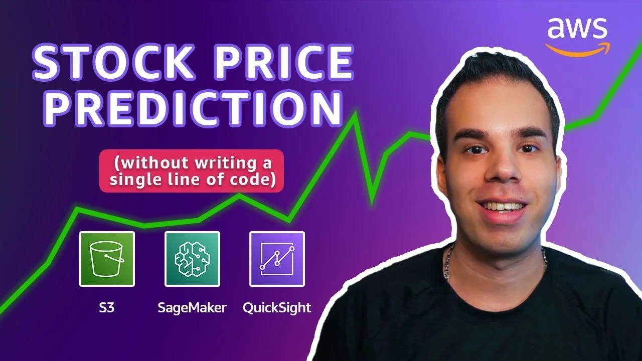 AWS: Predicting Stock Prices Using AI & NO CODE! — Brian H. Hough