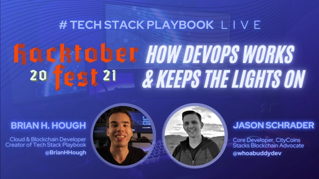 How DevOps Works and Keeps the Lights On with Jason Schrader & CityCoins — Brian H. Hough