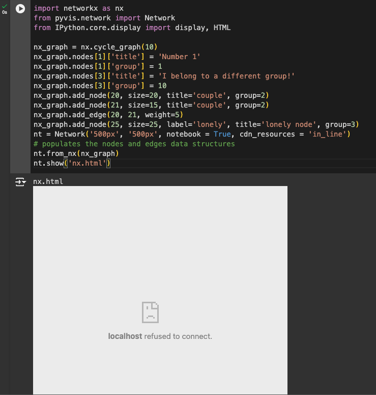 How to fix the PyVis Knowledge Graph error: AttributeError: 'NoneType ...
